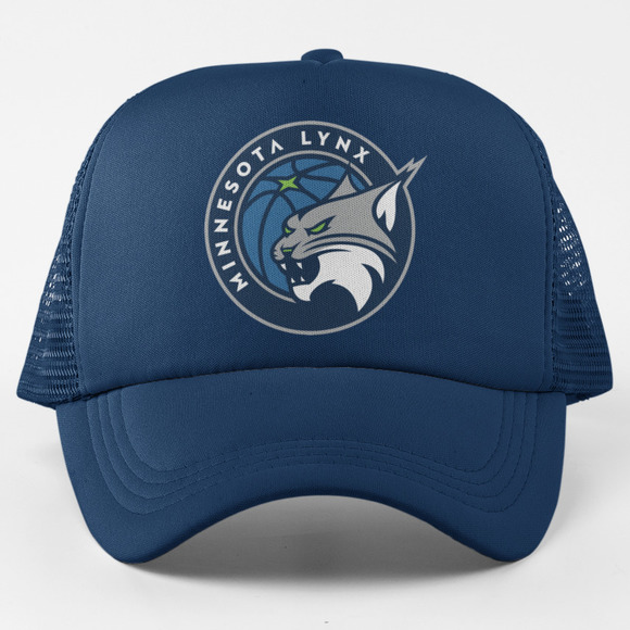 Accessories | New Minnesota Lynx Foam Trucker Mesh Snapback Hat Navy ...